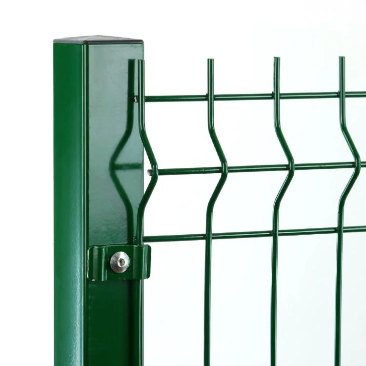 Factory Price Double Wire Mesh Vertical Strip Pvc Coated Bend Fence Pvc ...