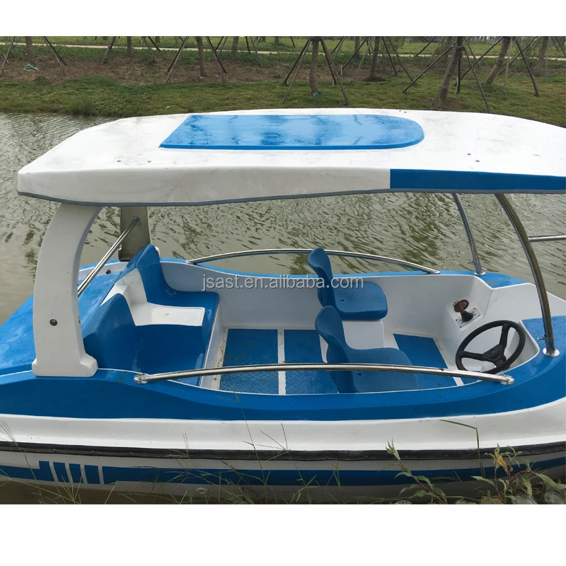 4 Person Amusement Electric Pedal Hire Boat - Fun & Speed