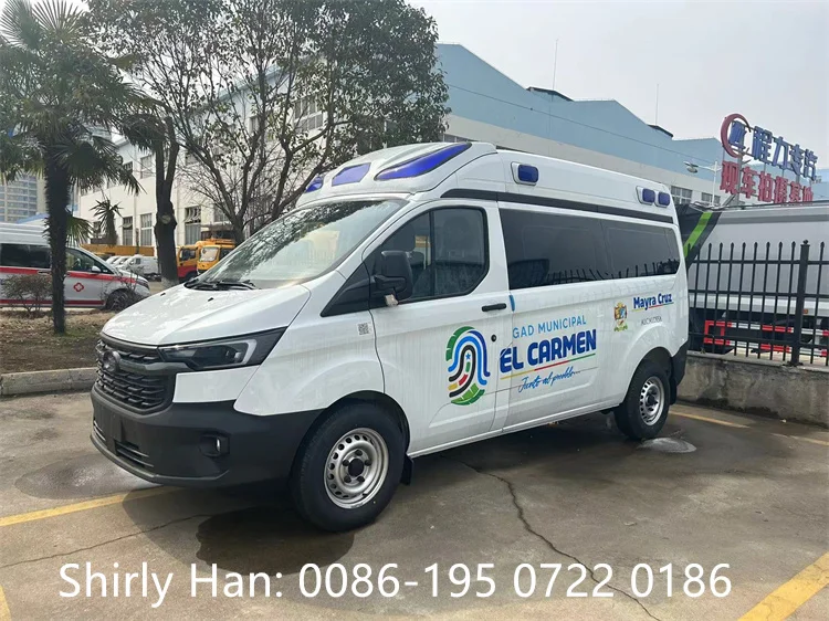 Factory Source F-ord Diesel Fuel Type Emergency Ambulance For Sale In ...