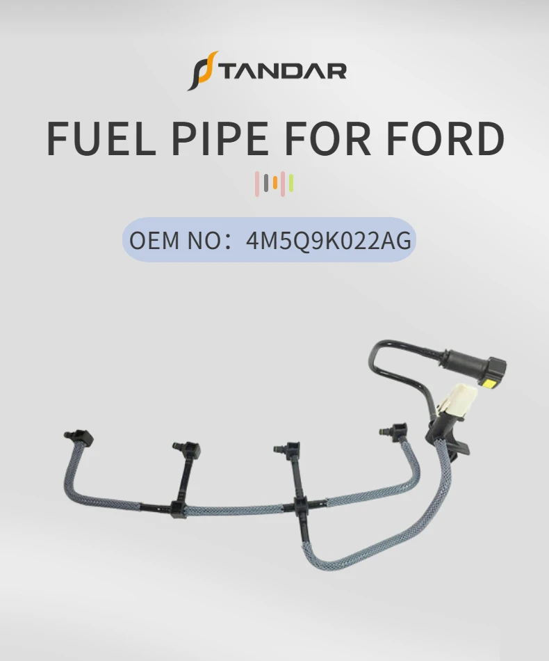 4m5q9k022ag Fuel Line Pipe With Sensor For Ford C-max (dm2) 1.8tdci ...