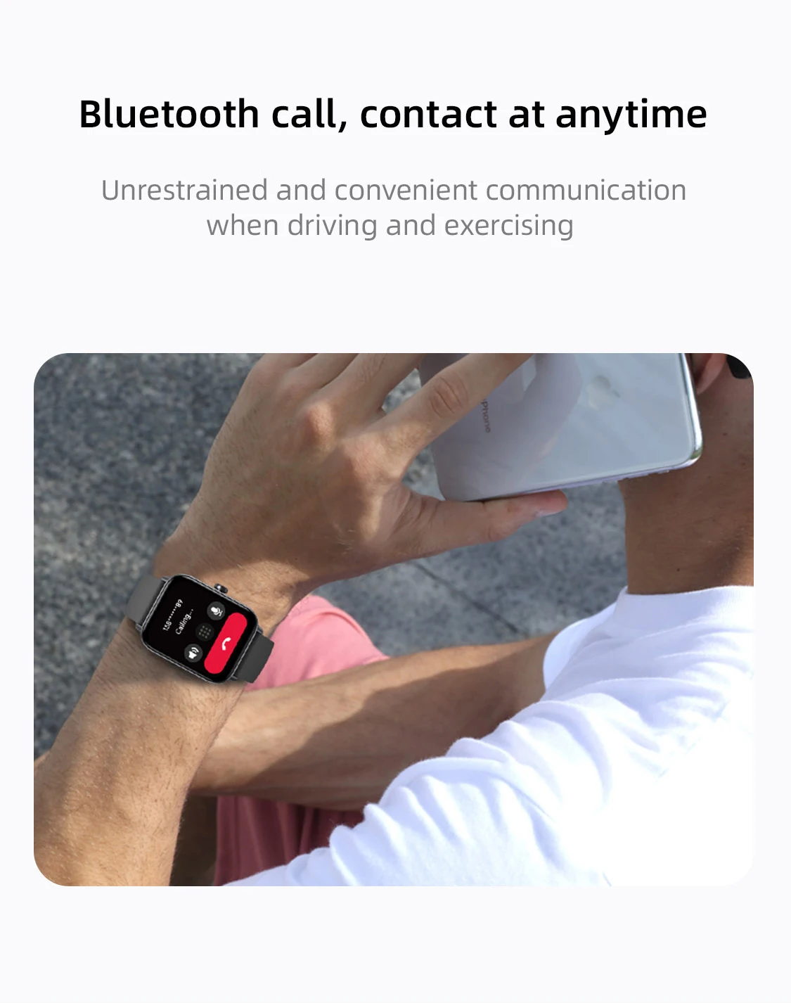 IDW19 Smartwatch - Unisex Fitness Tracker with Heart Rate Monitor