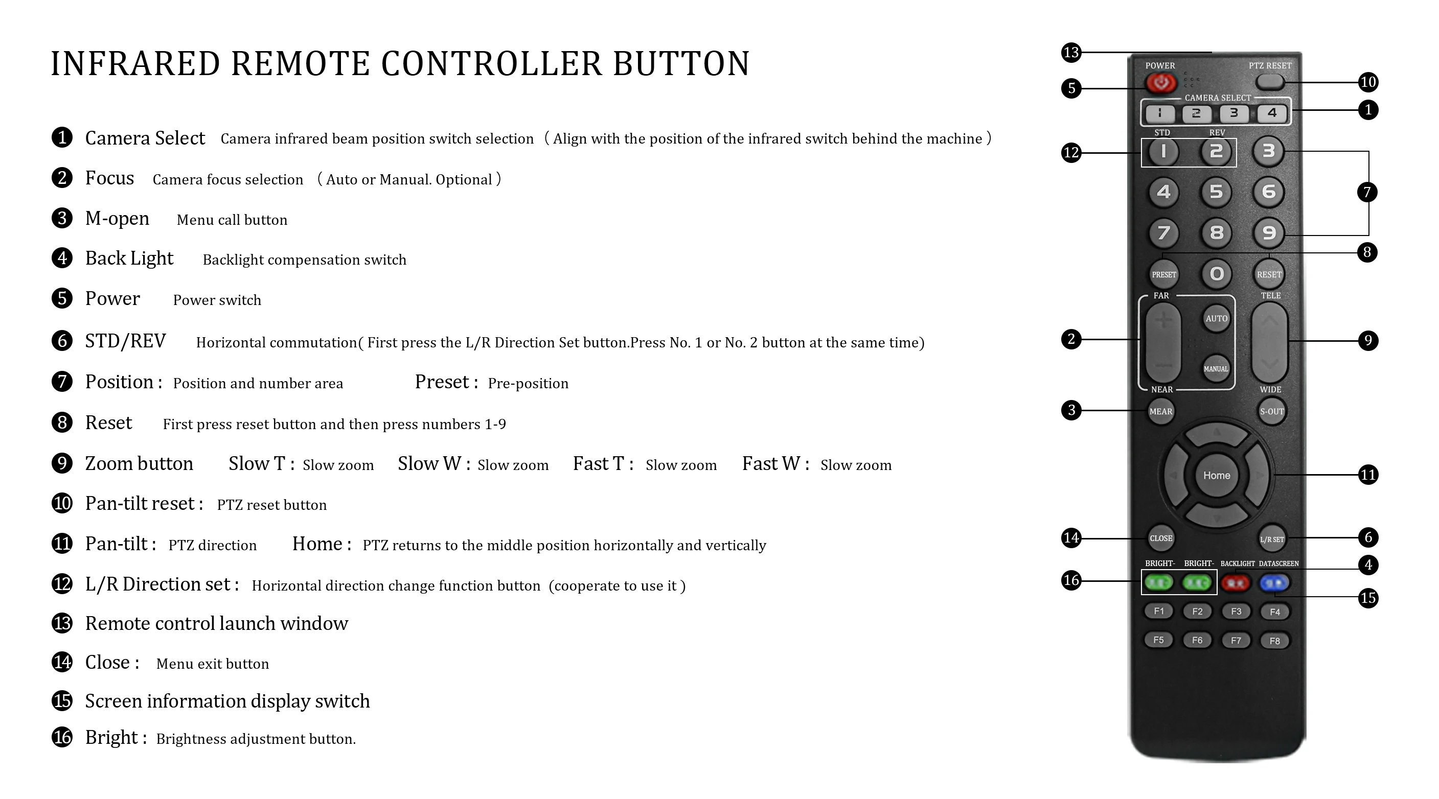 Runpu V10 USB PTZ Camera - 10X Zoom for Video Conferences