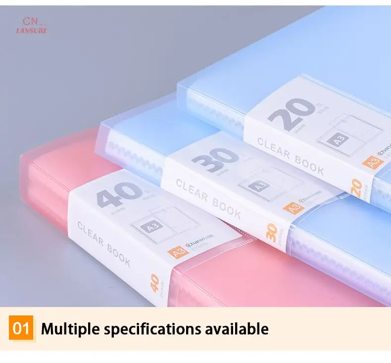 Ls New Diamond Painting Accessories Pp A3 Storage Book For 30x40 ...