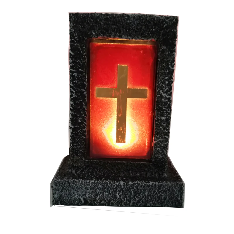 Flameless Solar Powered Cemetery Lights - 50000 Hours