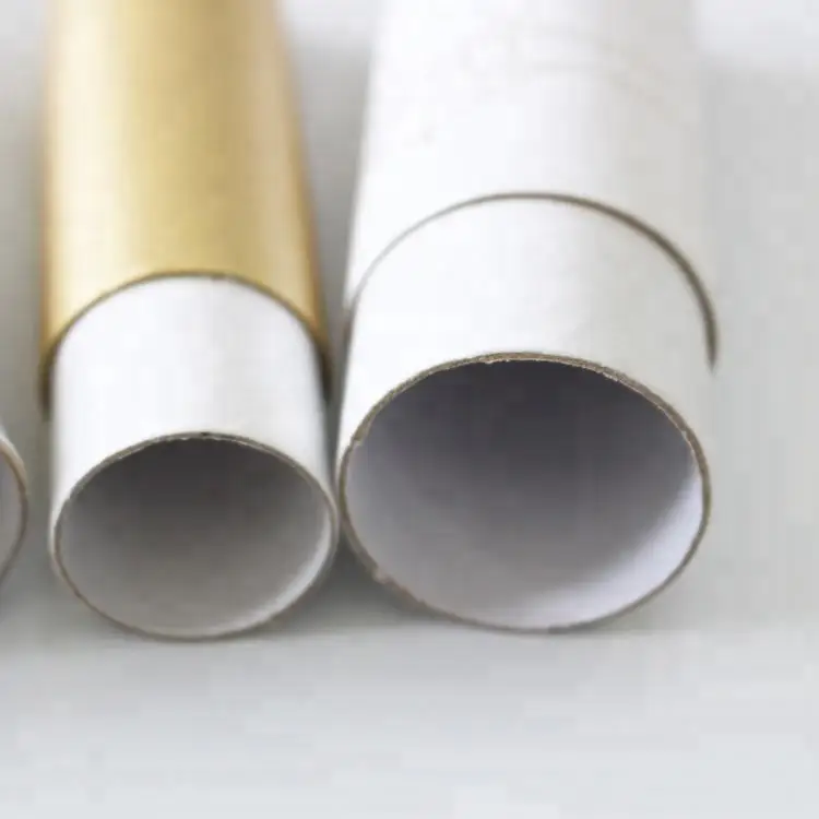 Custom Round Packaging Paper Cardboard Tubes Cylinder Cardboard Tube ...