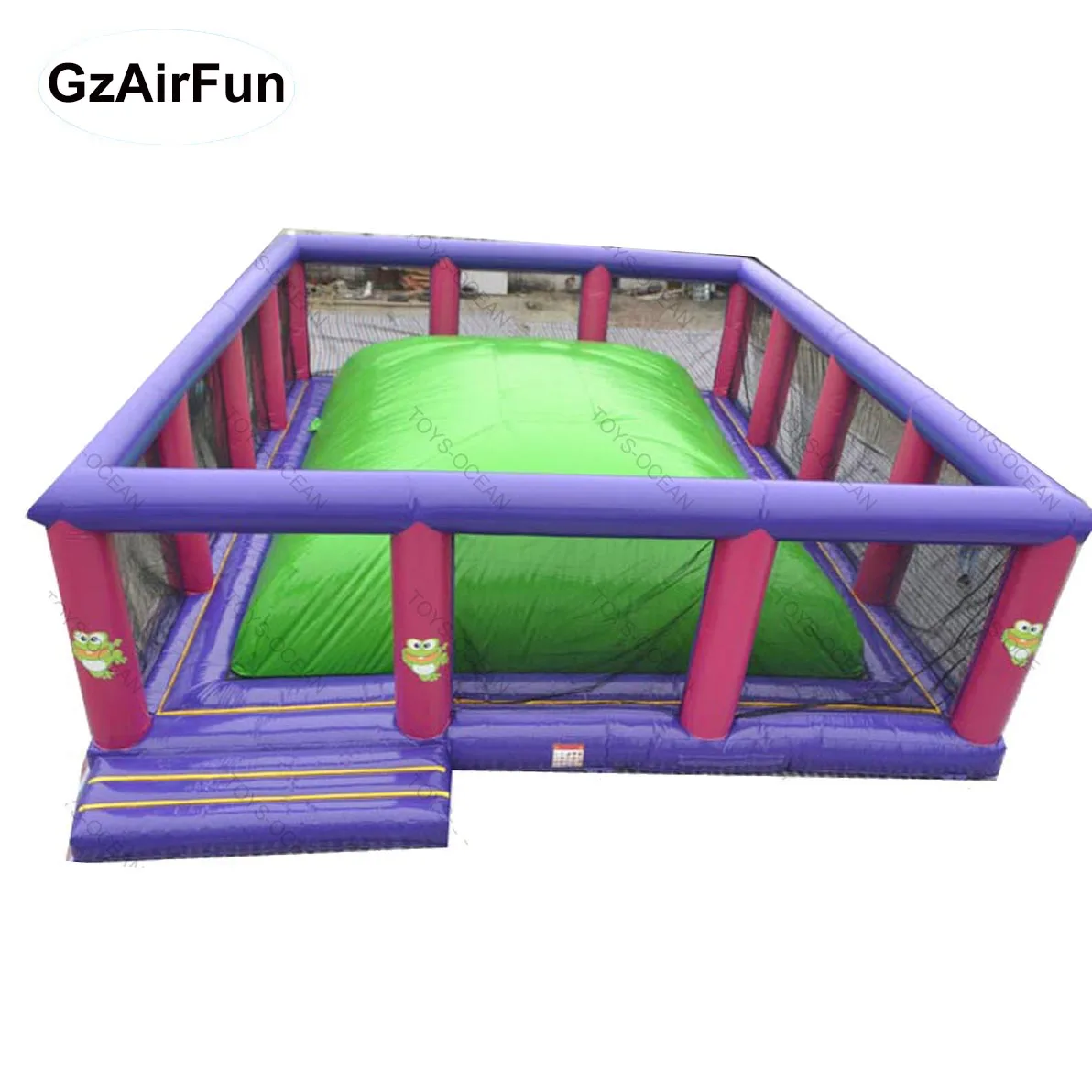 Inflatable Soft Mountain For Kids Jumping Fun Inflatable Air Mountain ...