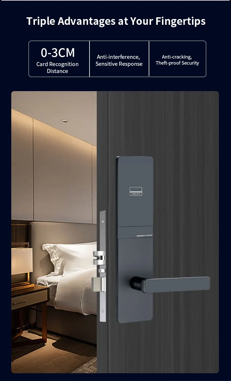 Electric Biometric Fingerprint Face Recognition Smart Door Camera Lock ...