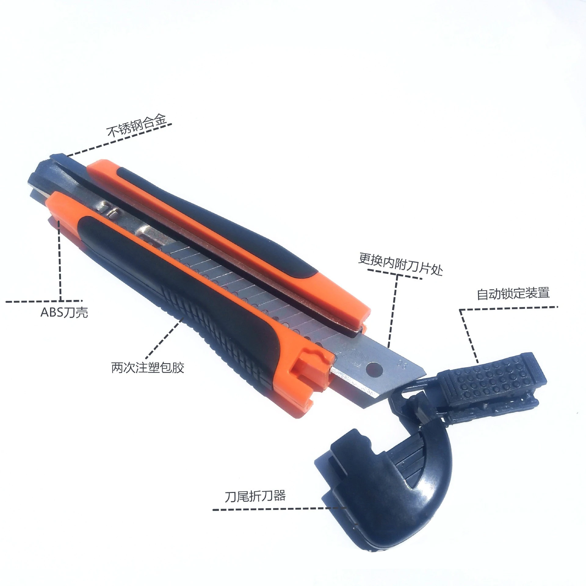 High Quality 18mm Sliding Blade Utility Cutter Knife Set Customizable ...