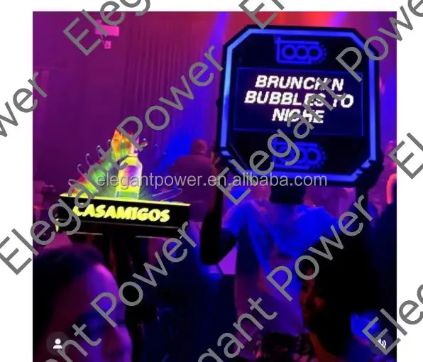 2024 Digital Pop up Display Stand LED Message Board Signs