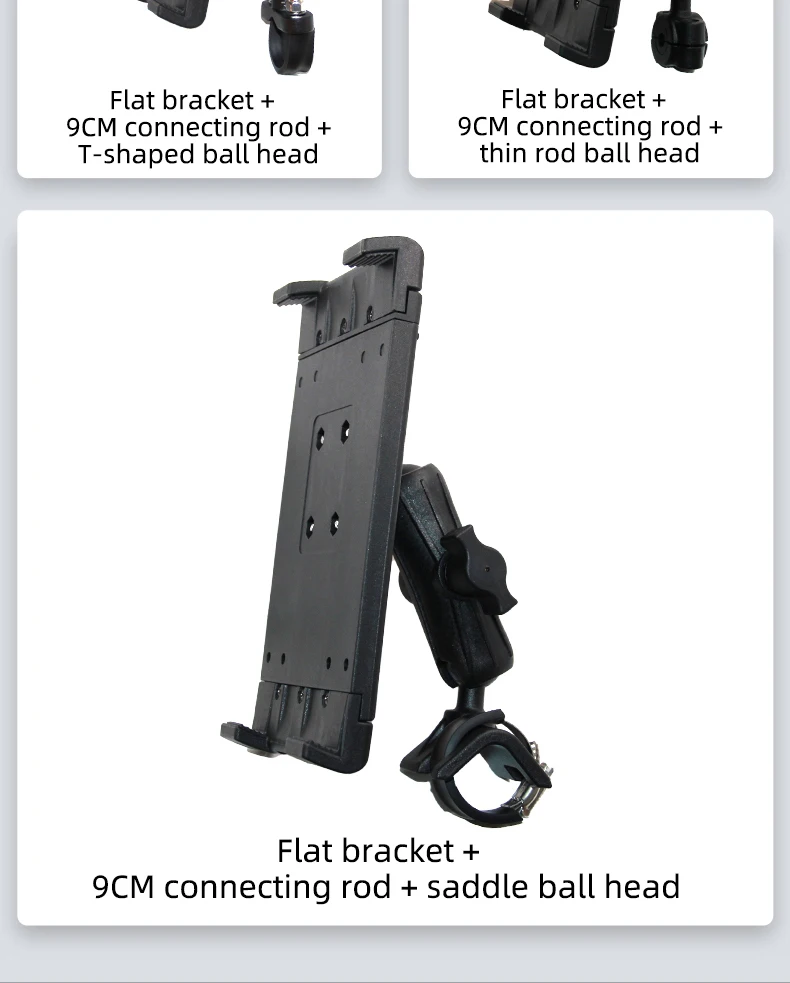 1 Inch Rail Bracket Mount for Universal Tablet Support