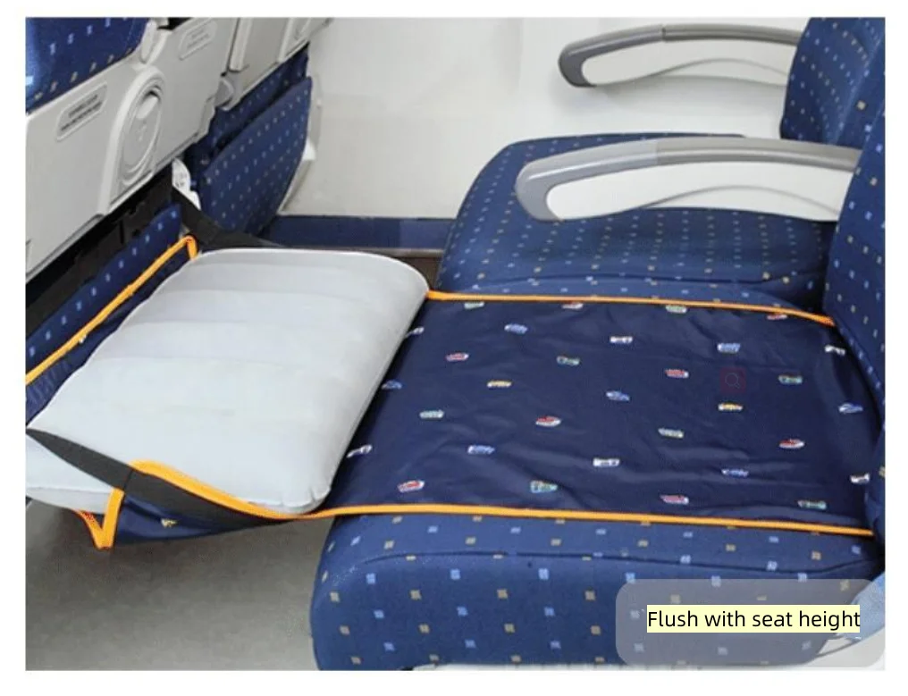 Airplane High-speed Rail Sleeping Mat Foot Hammock Non-inflatable Foot ...