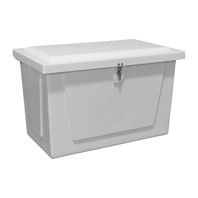 Fiberglass Marine Pontoon Dock Storage Box Gelcoat Waterproof ...