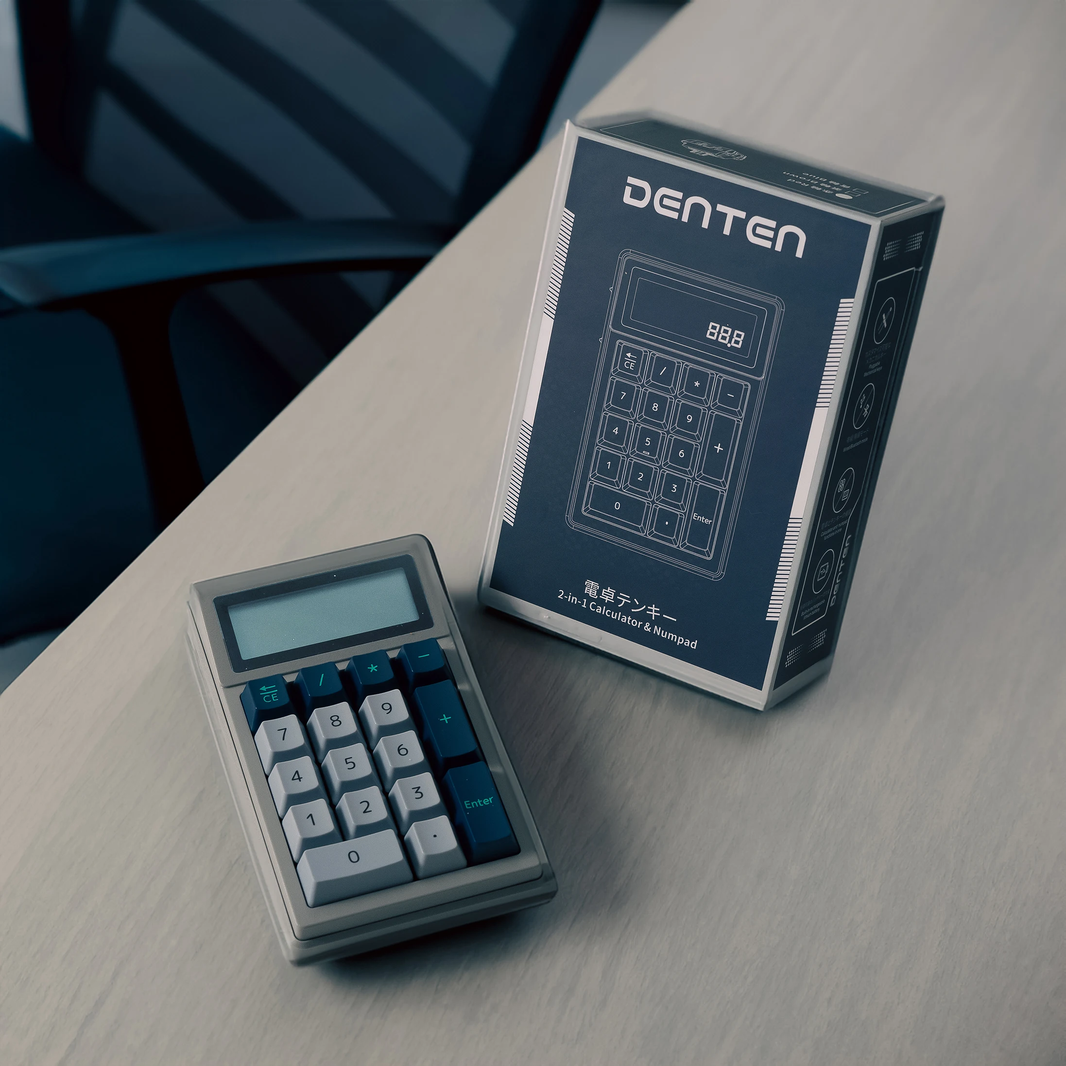 DENTEN Universal Numeric Mechanical Keyboard Calculator 17 Keys Mini ...