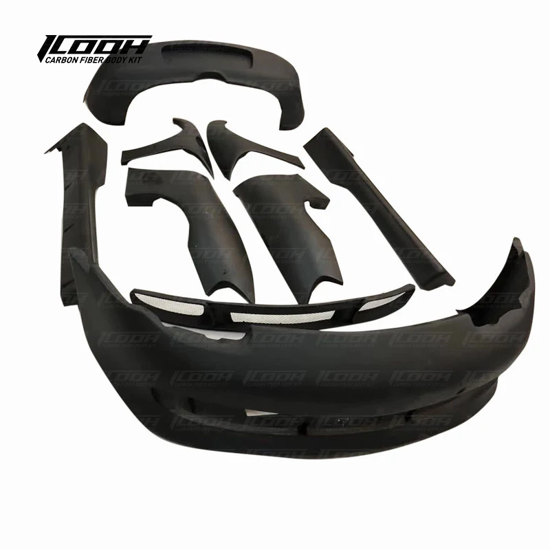 Porsche 986 Boxster Body Kit - Wide FRP Resin & Carbon Fiber