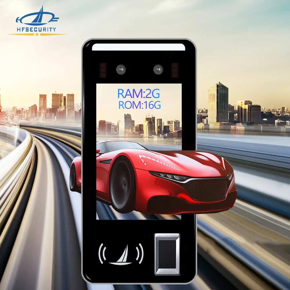 Hfsecurity Fr05 Qr Scanner And Fingerprint Scanner Hr Payroll Employee ...