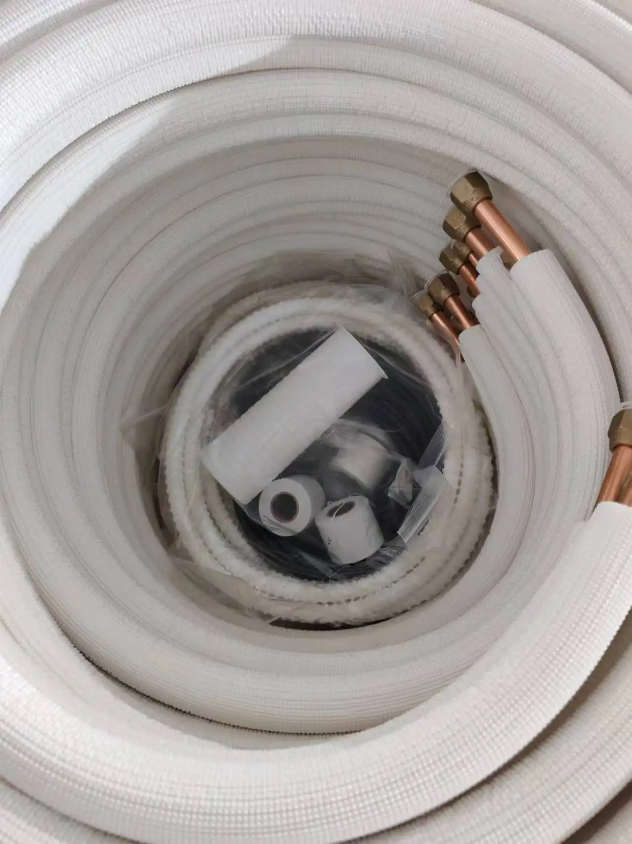 Customized Air Conditioner Connecting Insulated Copper Pipe Split AC ...
