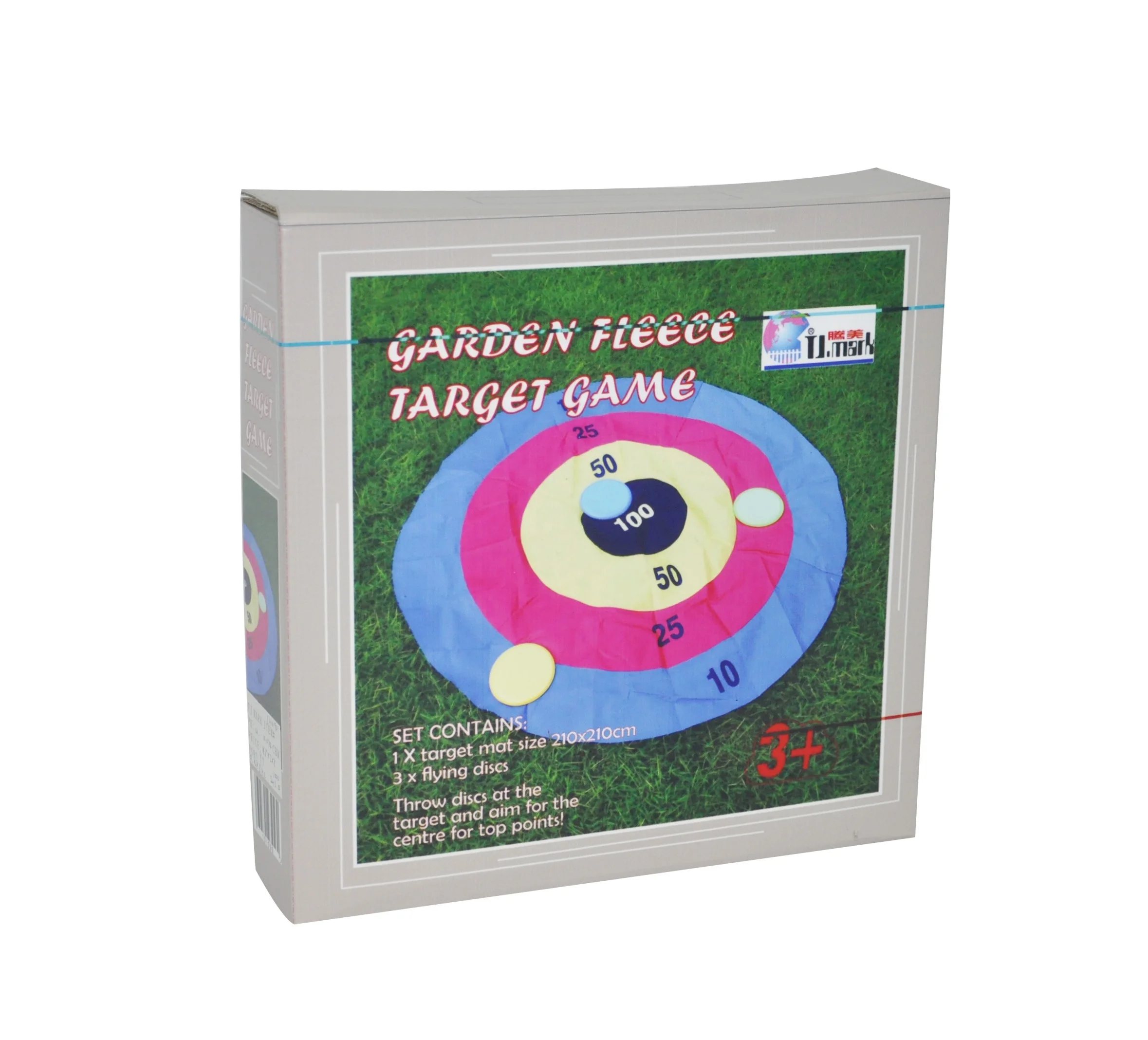 Outdoor Garden Yard Giant Flying Discs Target Set Game - Buy Target ...