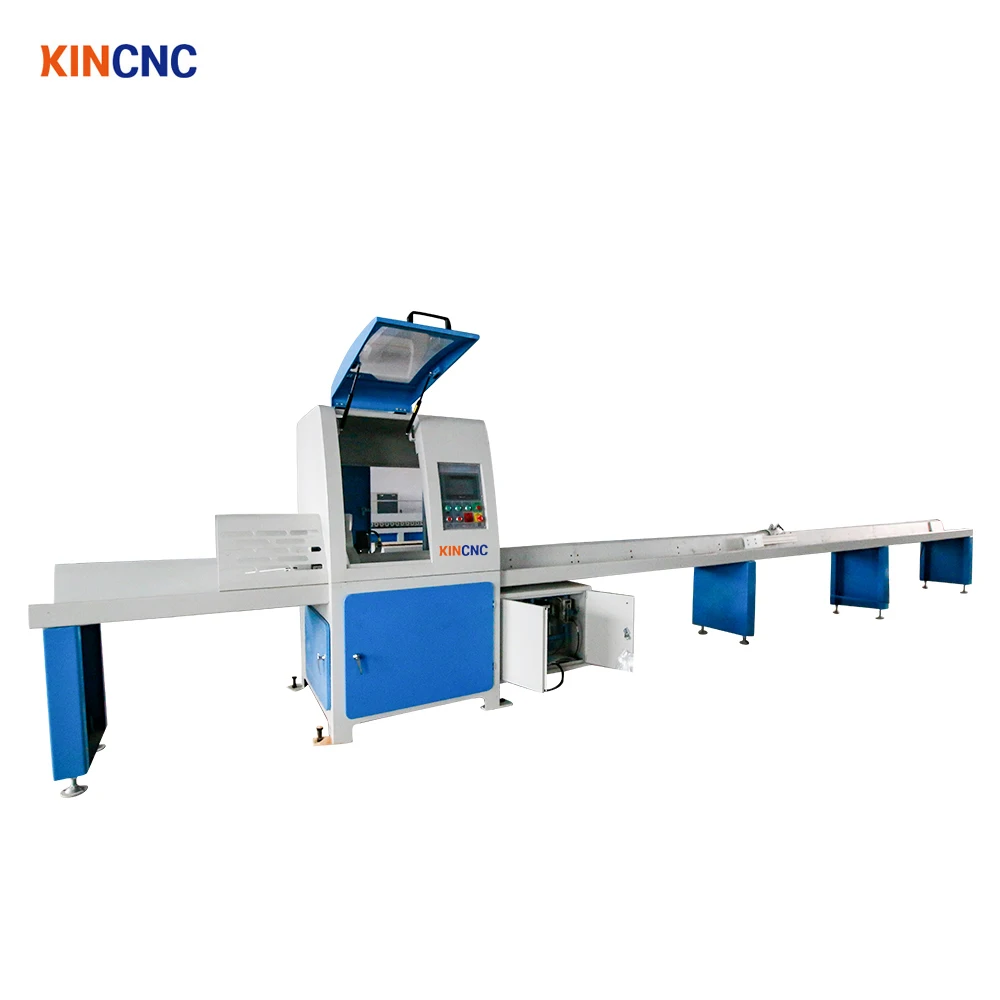 KINCNC Semi-Auto Cut off Saw Machine for Efficient Wood Cutting