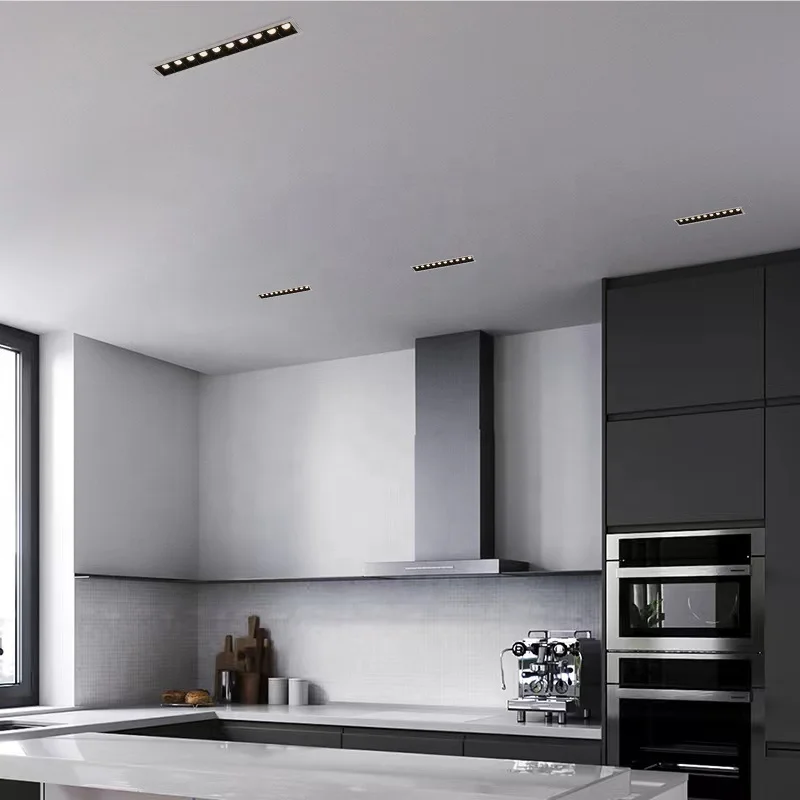 Ldsun Wall Washer Trimless Recessed Cob Spotlight Magnetic Track Downlights Led Linear Light ...