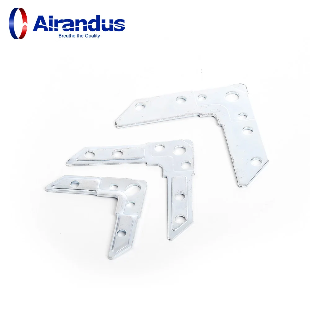 HVAC Galvanized Steel Flange Angle Corner Ducts for Ventilation