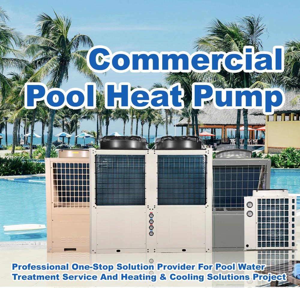 Commercial Air Source Swimming Pool Heat Pump - Renewable Energy