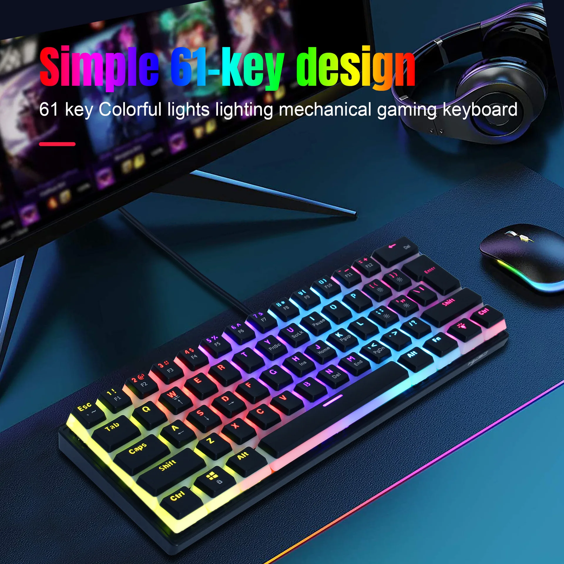 Custom Keyboard Mechanical Germany Keyboard 60% Mechanical Japanese ...