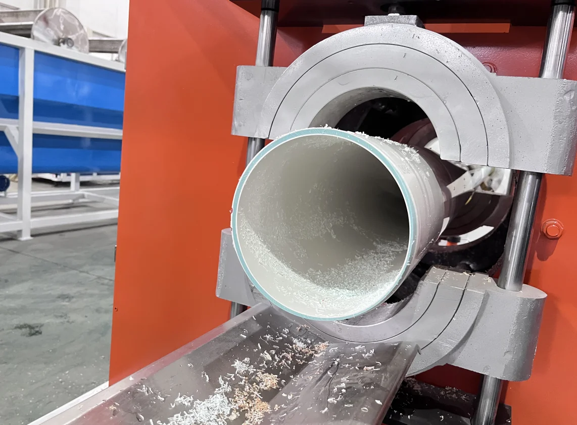 315mm Pvc Pipe Cutting Manufacturing Machine Plastic Pipe Processing ...