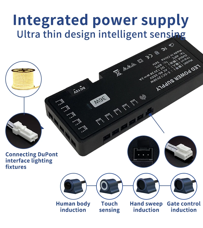 Support Customization12V36W Intelligent Connector Led Driver Led Power ...