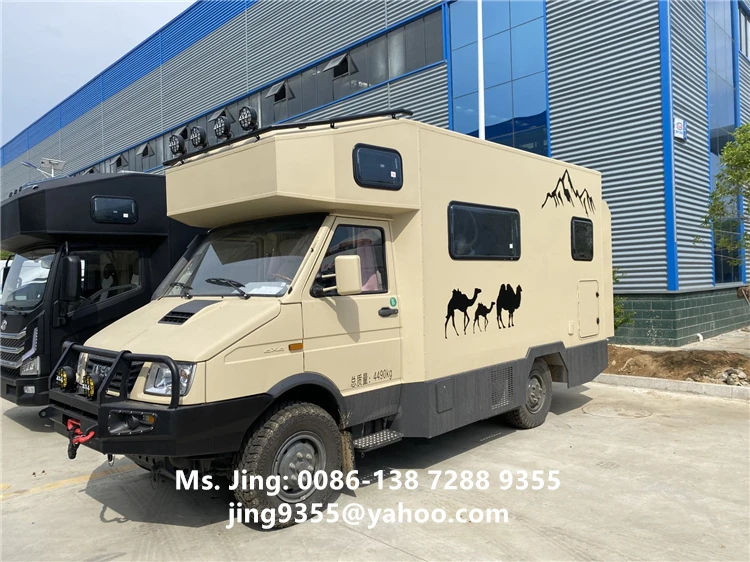 Off Road Motorhome IVECO 4x4 Luxury RV Caravan Sale in Mongolia