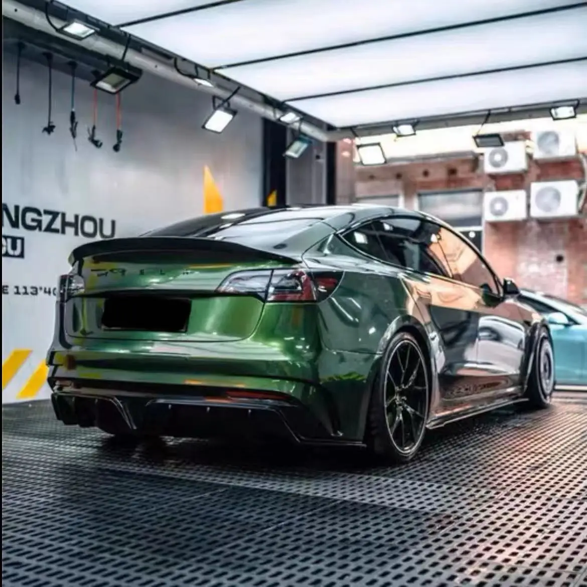 New Released Car Accessories Acp Style Body Kit Semi Carbon Fiber Car ...