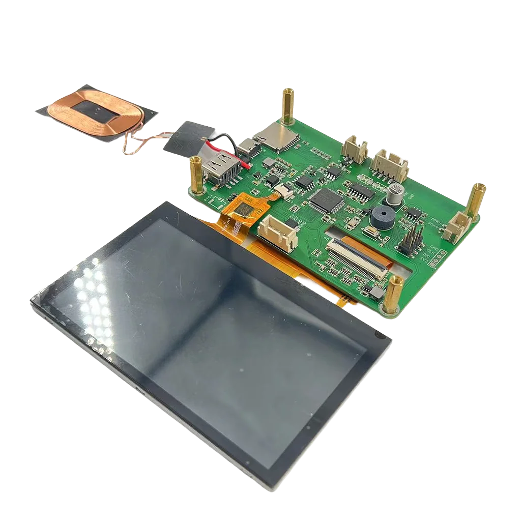 4.3 Inch Serial Port Ips Tft Lcd Display 480*272 Touch Panel Rgb ...