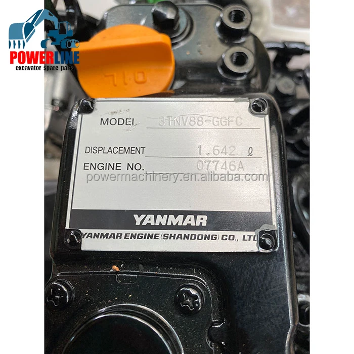 Yanmar 3TNV88 Diesel Engine Assembly - Genuine & Reliable