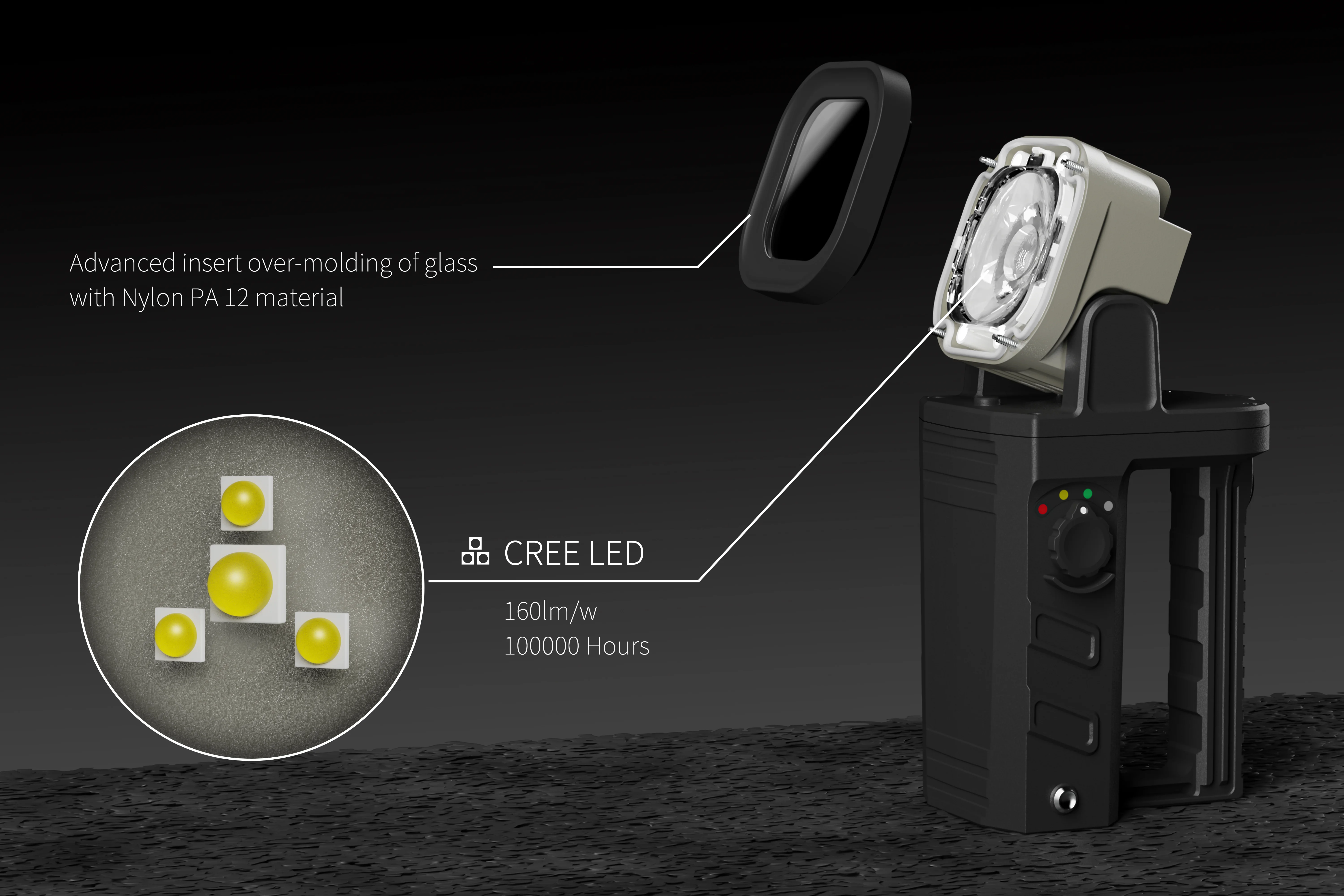 Atex Portable Lighting Explosion Proof Handheld Light Intrinsically ...