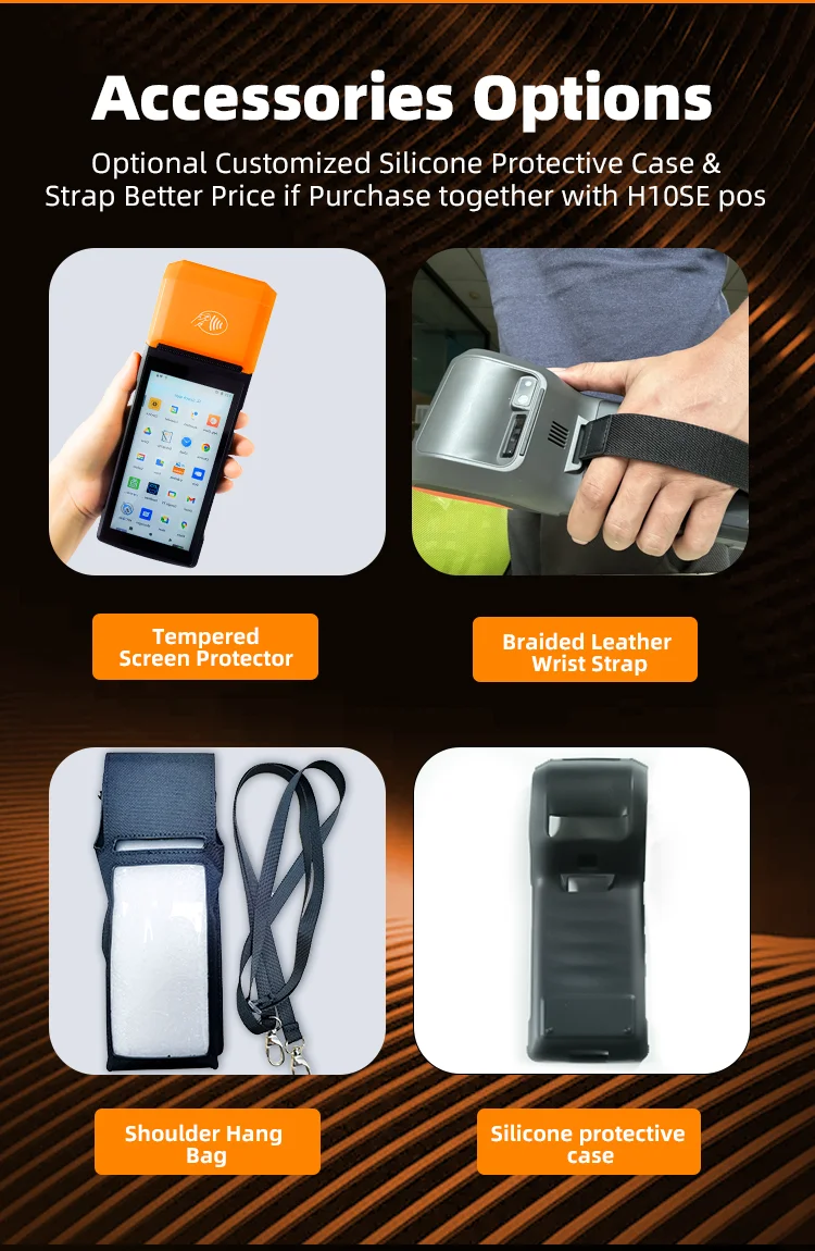 Portable POS System with Cash Register & Printer, Android 4G Terminal, OEM