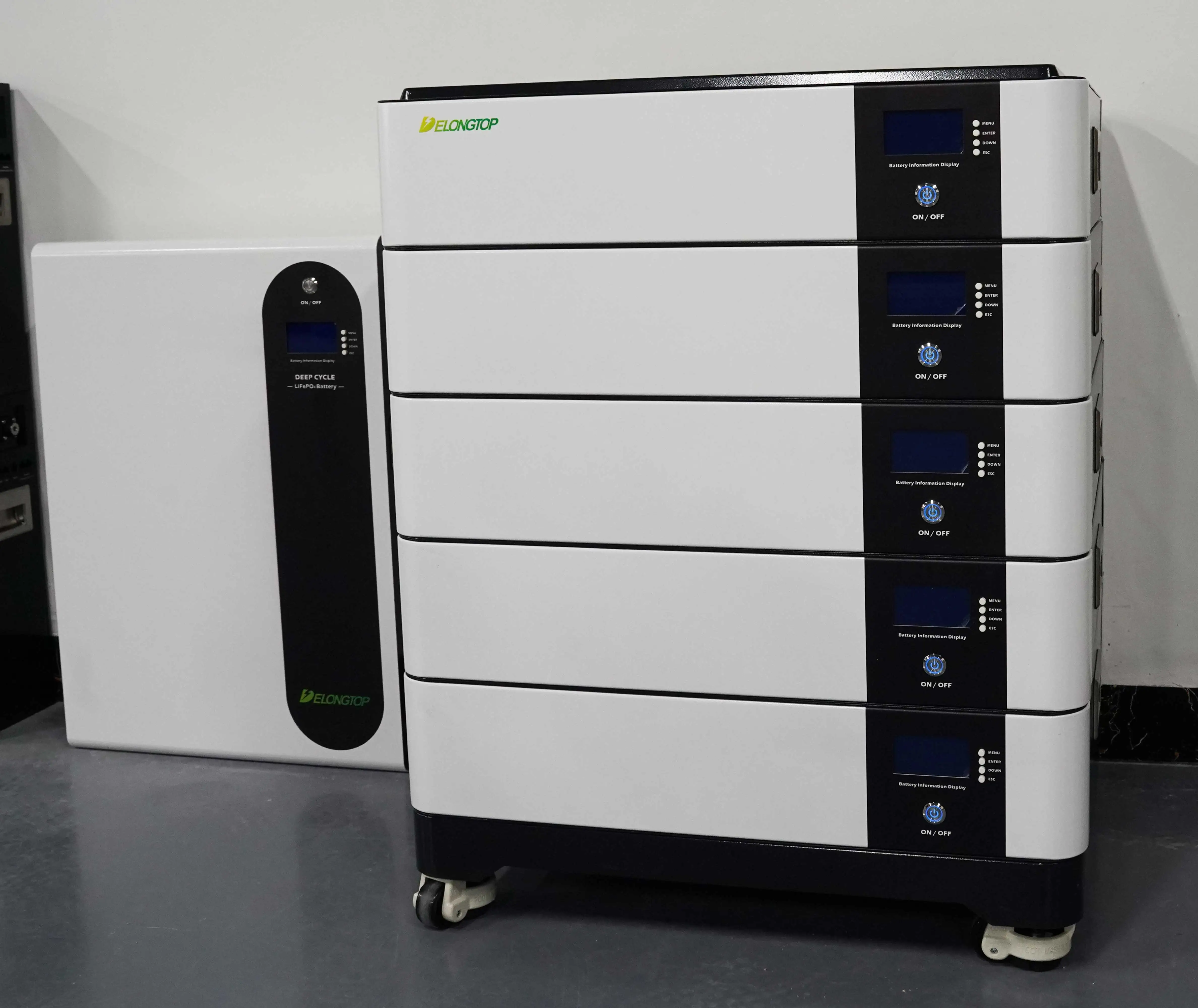 Delong 6000 Cycle Lifepo4 Battery - 10KWH to 50KWH Storage