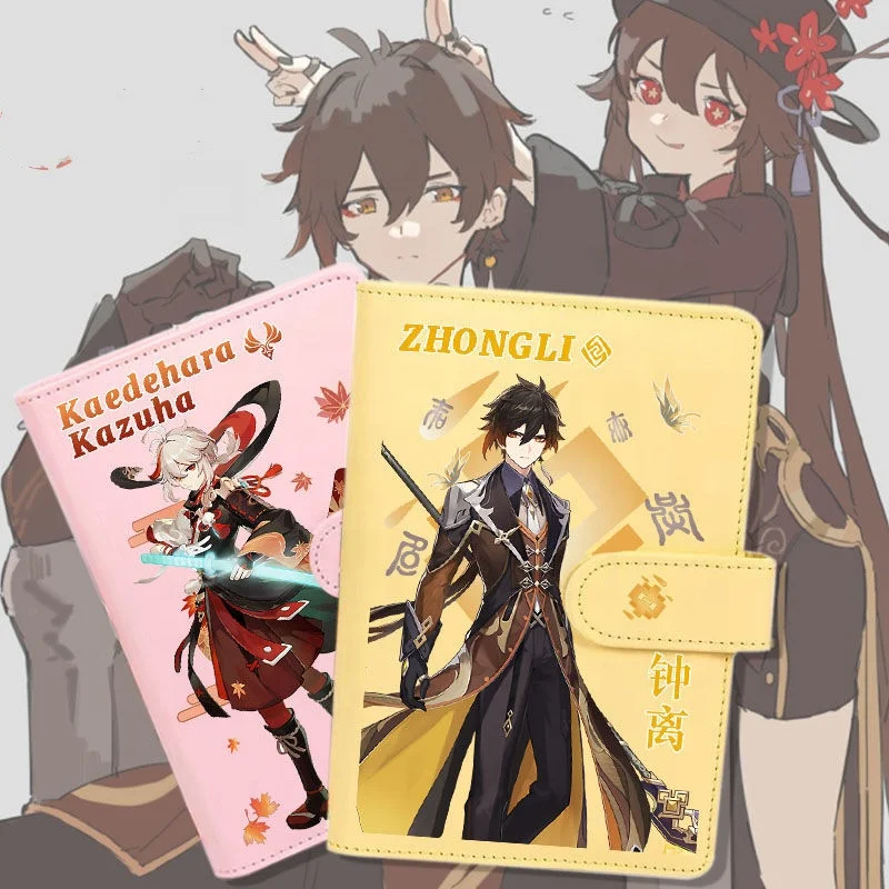 Genshin Impact Game Notebook Anime Hu Tao Xiao Qiqi Notebooks Cartoon ...