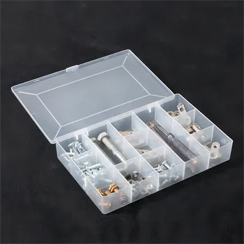 Oem Odm Factory Transparent Storage Divider Case 12 Compartment Plastic ...