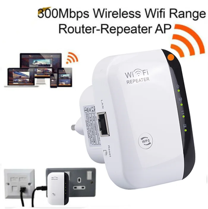 Hengjie Wifi Extender - 300mbps Signal Booster for Professionals