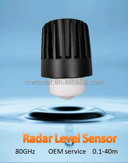 Millimeter Radar 80ghz Liquid Water Rs485 Level Radar Sensor Controller ...