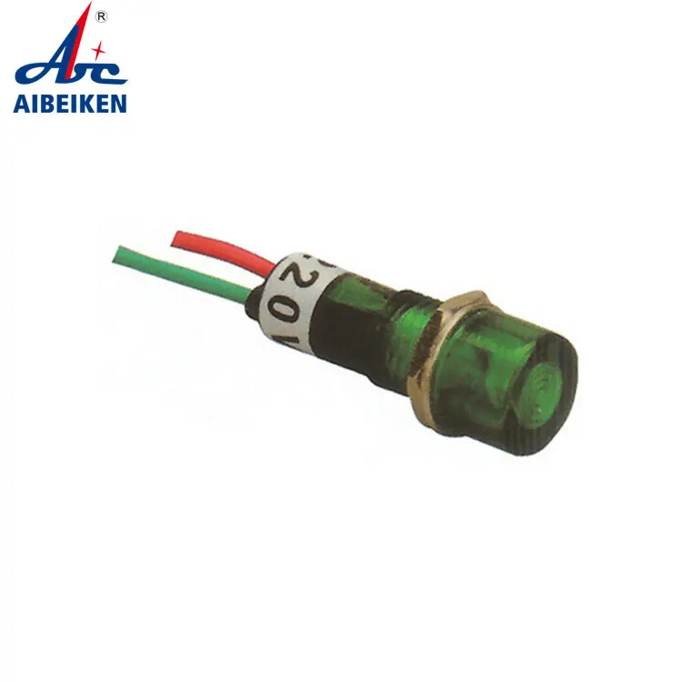 10mm Signal Lamp Ac 220v Flashing Traffic Lights Car Marine Boat Led ...