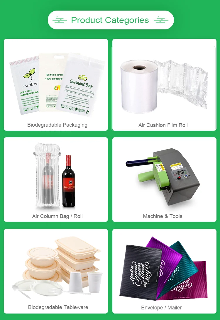 ESD Air Pillow - D2W Degradable Bubble Film Wrap Roll