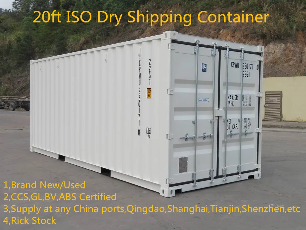 40ft High Cube Shipping Container Prefab Used Dry Cargo New 20ft ...