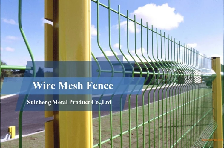 3d Curved Welded Wire Mesh Fence Metal Pvc Coated 3d V Bending Welded Curved Garden Wire Mesh ...