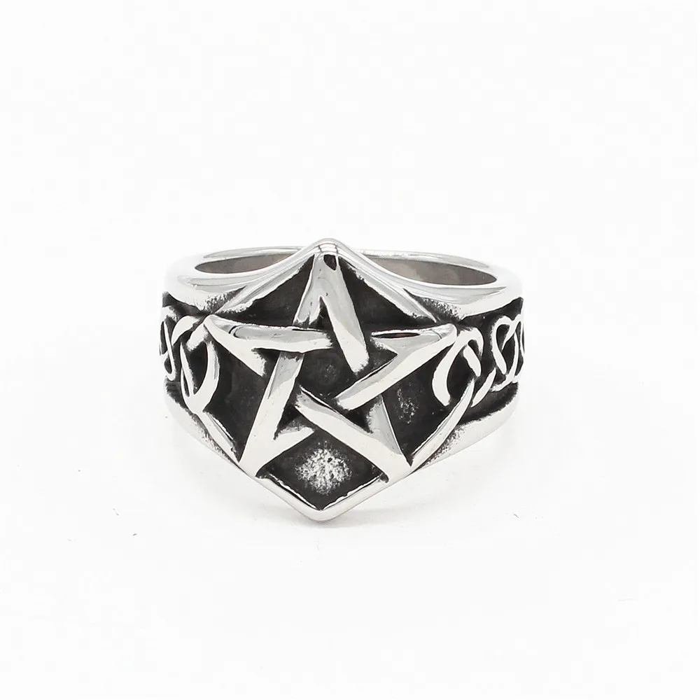 Mens Satan Baphomet Goat Devil Jewelry Stainless Steel Celtic Knot ...