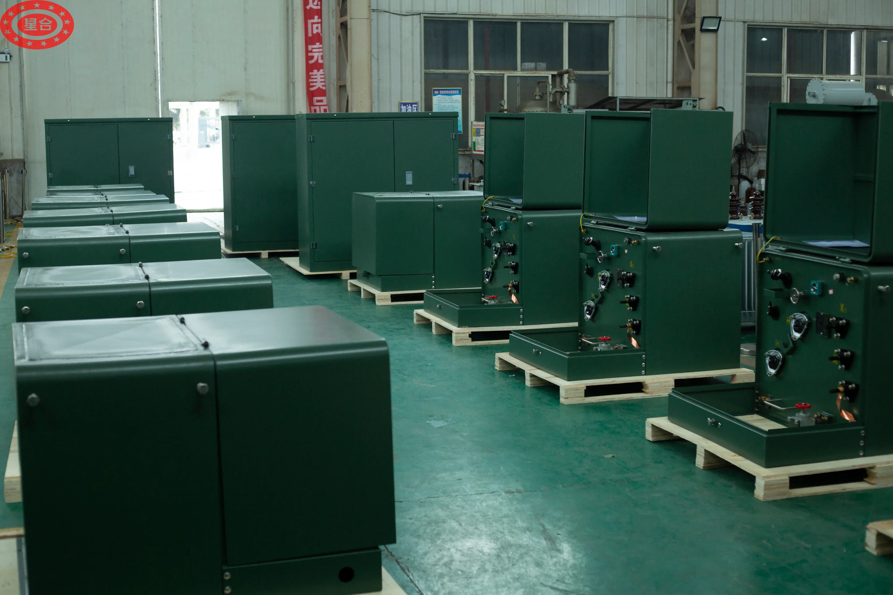 Prefabricated Compact Outdoor Packaged Substation 2MVA
