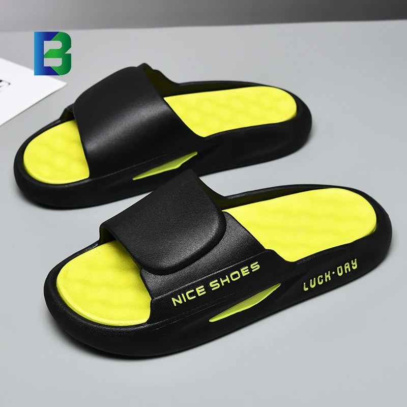 Outsole Eva Air Cushion Custom Men Oem Slides Slippers Mens Slides ...