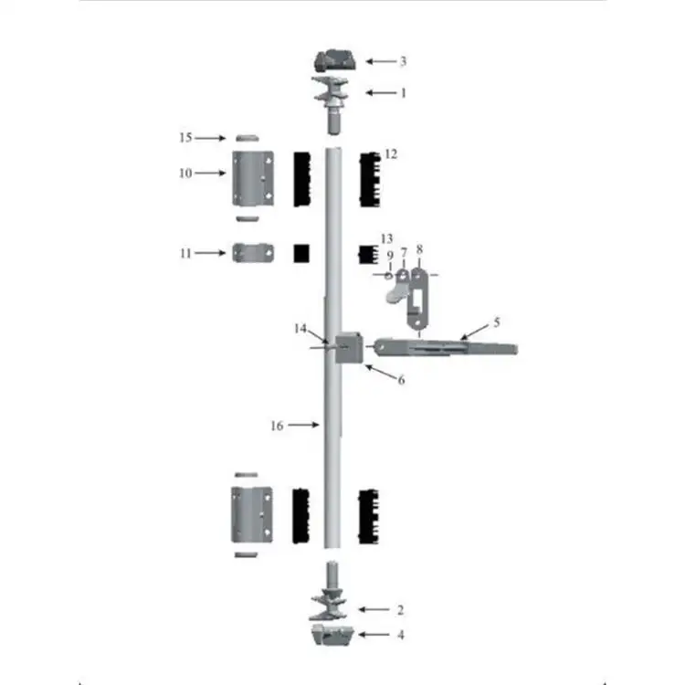 Shipping Container Door Lock Rod - Secure Your Cargo
