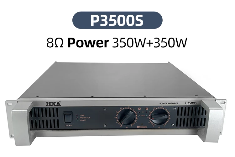 HXA P7000S Pro Power Amplifier - 550w Stereo Sound for Stage