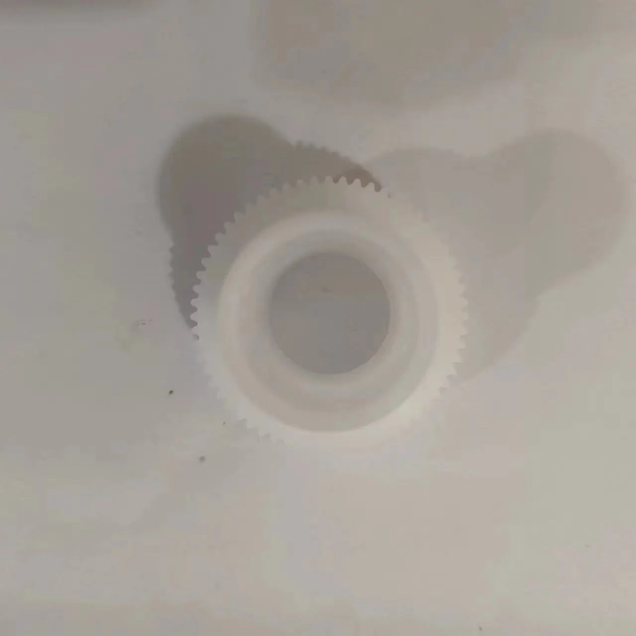 Factory Customized White Gear Plastic Ring - Buy Plastic Wreath Rings ...