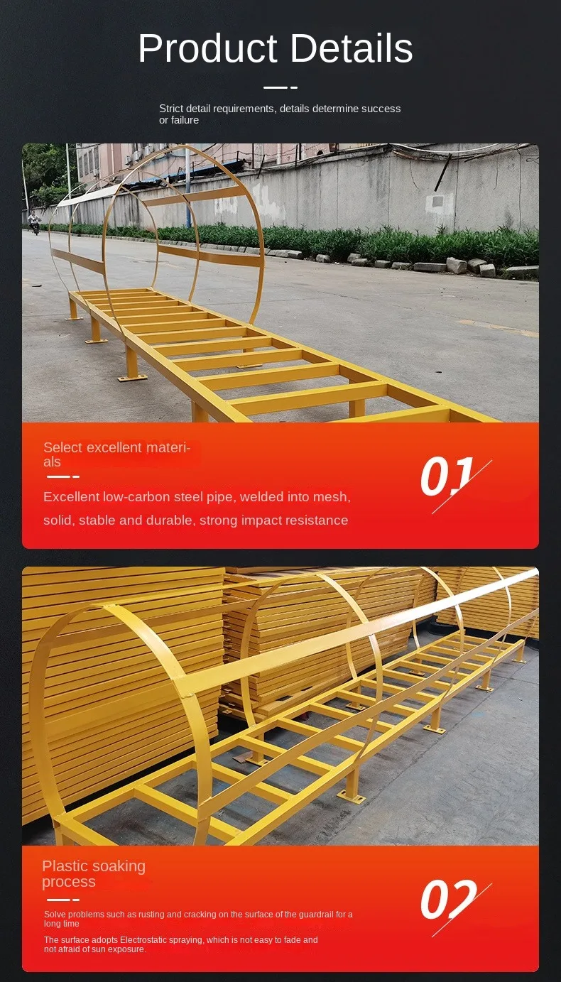 Outdoor Galvanized Steel Vertical Safety Ladder Anti-rust And Corrosion ...